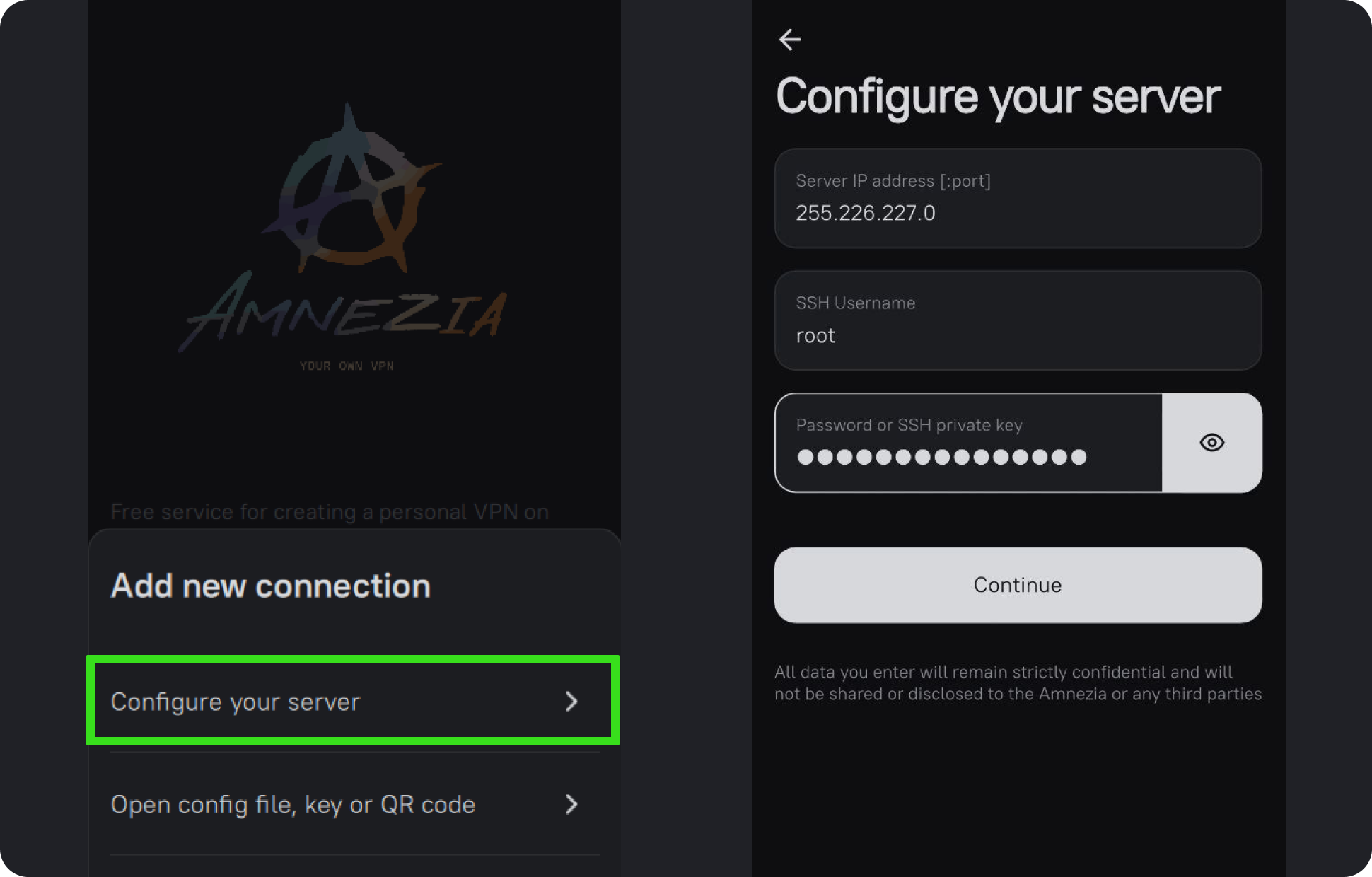Amnezia - How to run your VPN